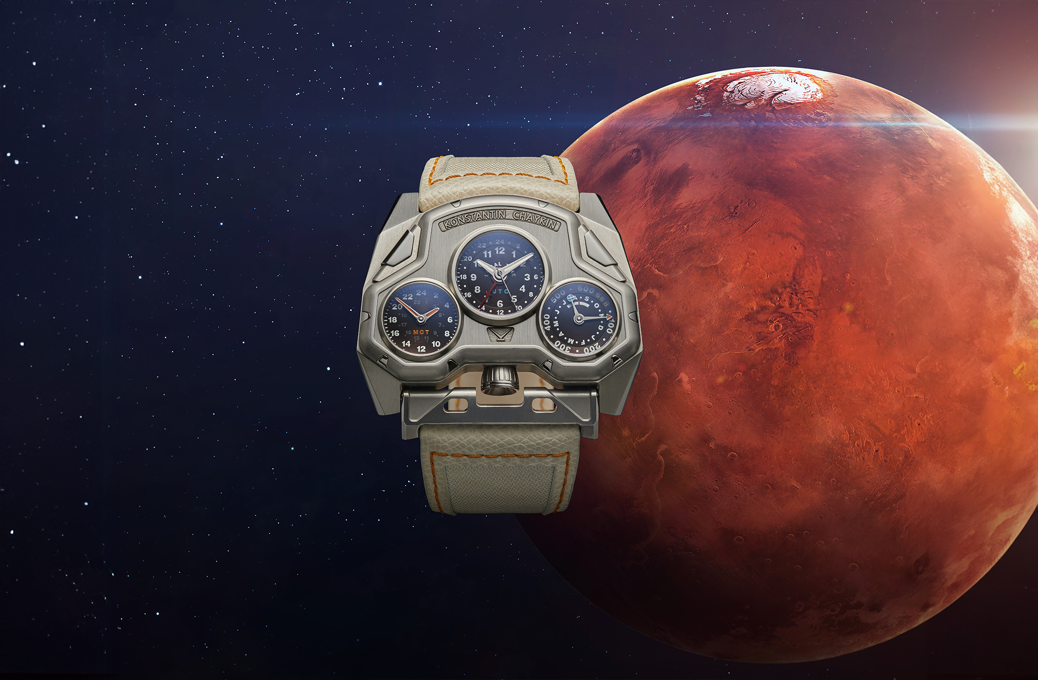 Konstantin Chaykin. Russian watches - Mars Conqueror MKI